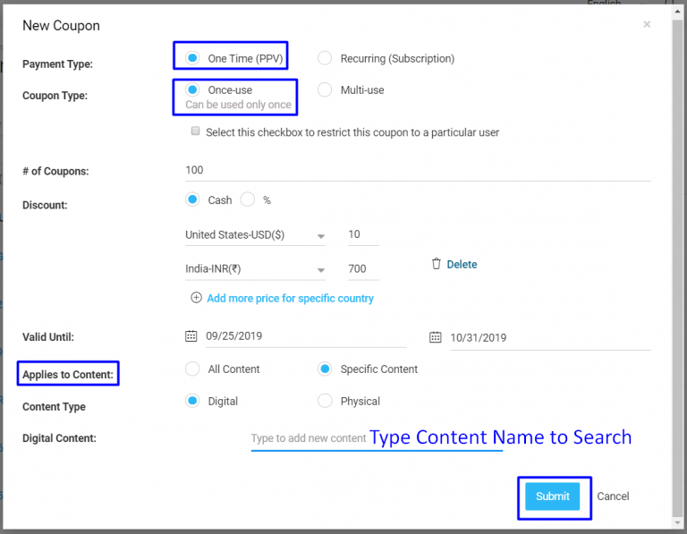 Create & Manage Coupons - Help Center
