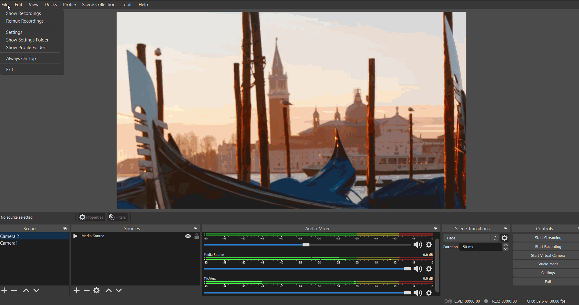 Multiple Audio Track Recording Option In OBS Help Center