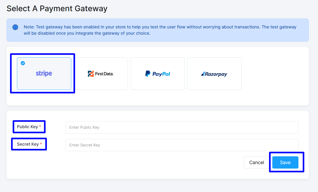 How to Add Stripe Payment Gateway - Help Center